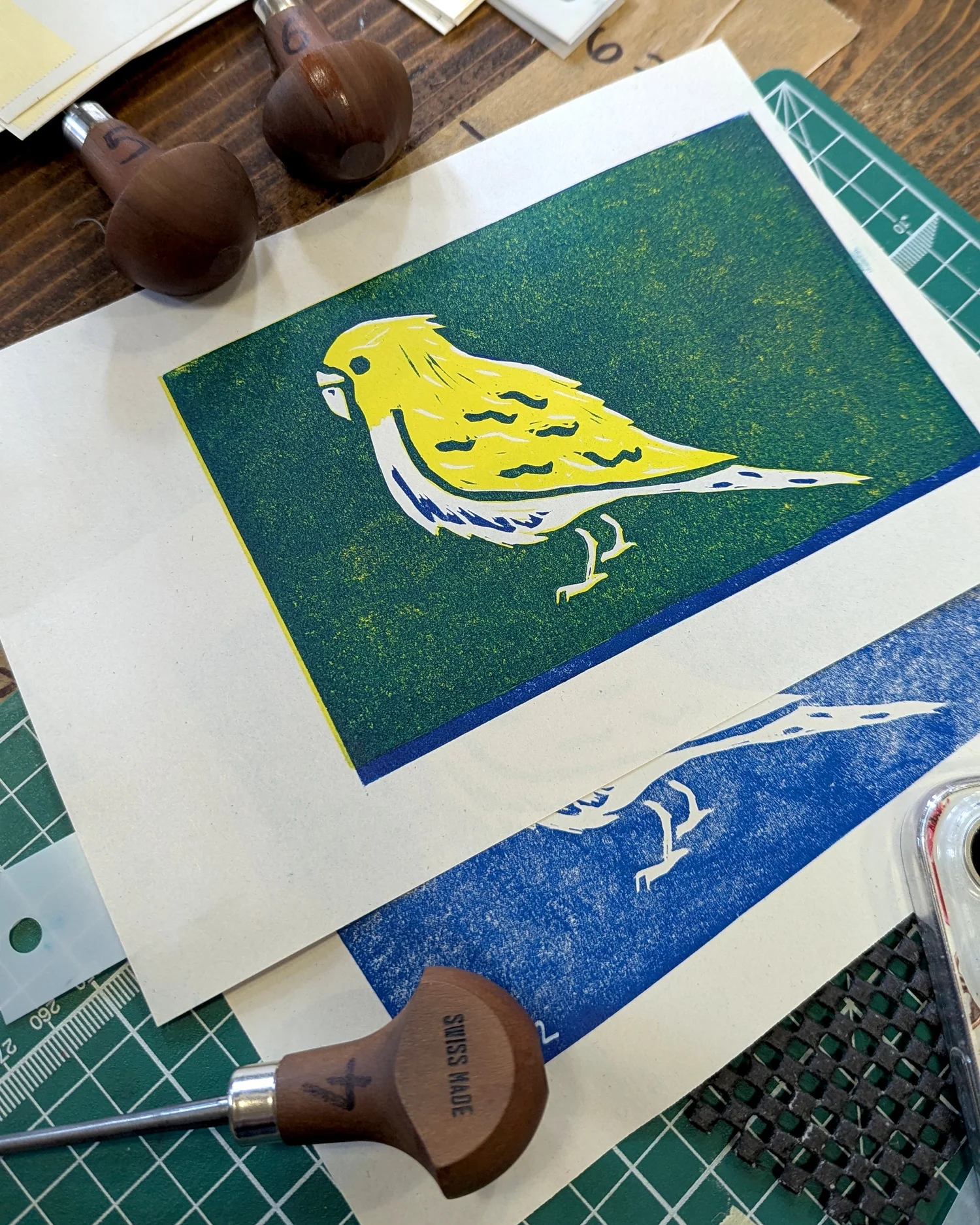 Introduction to Linocut — Frankie Brown