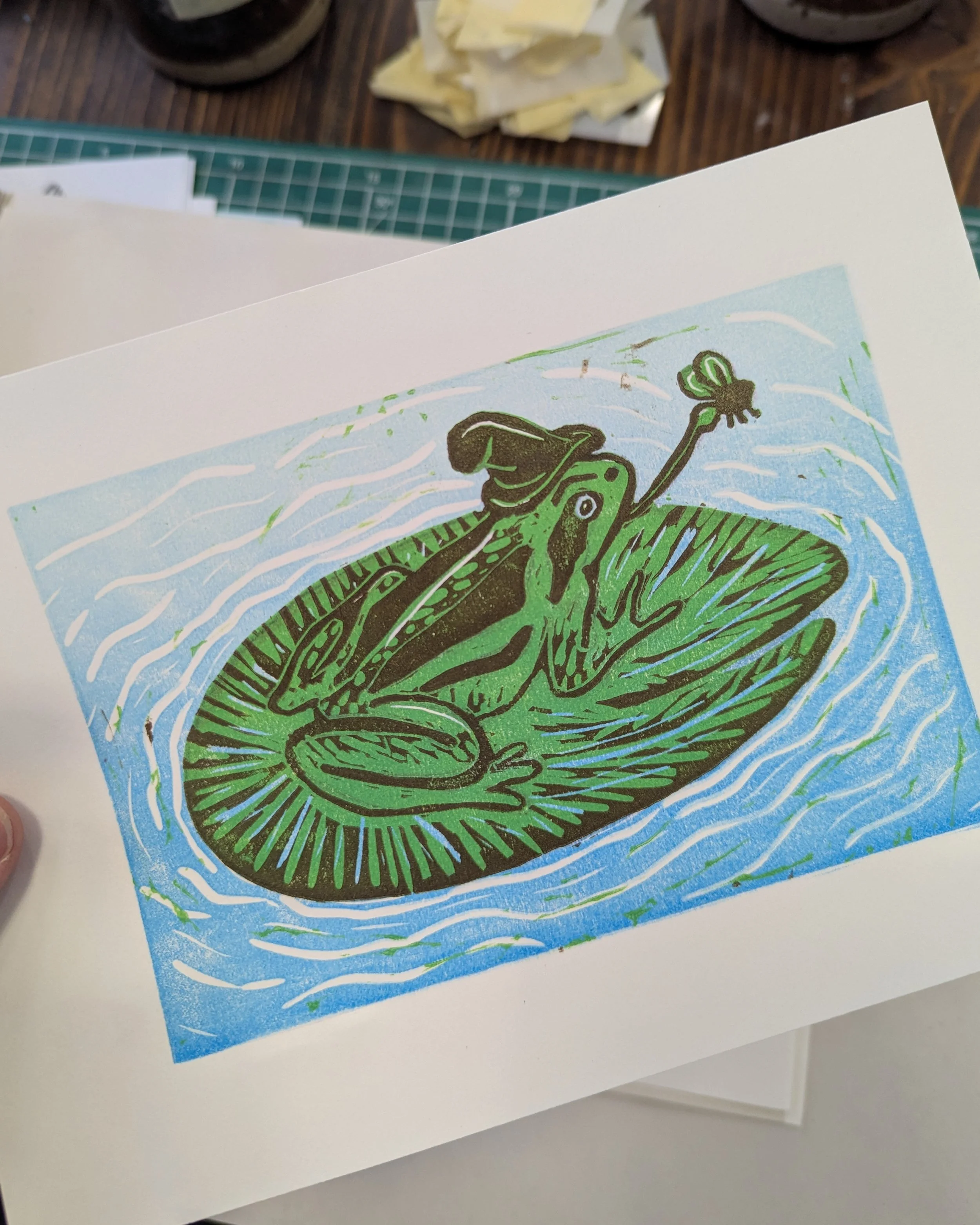 Introduction to Linocut — Frankie Brown