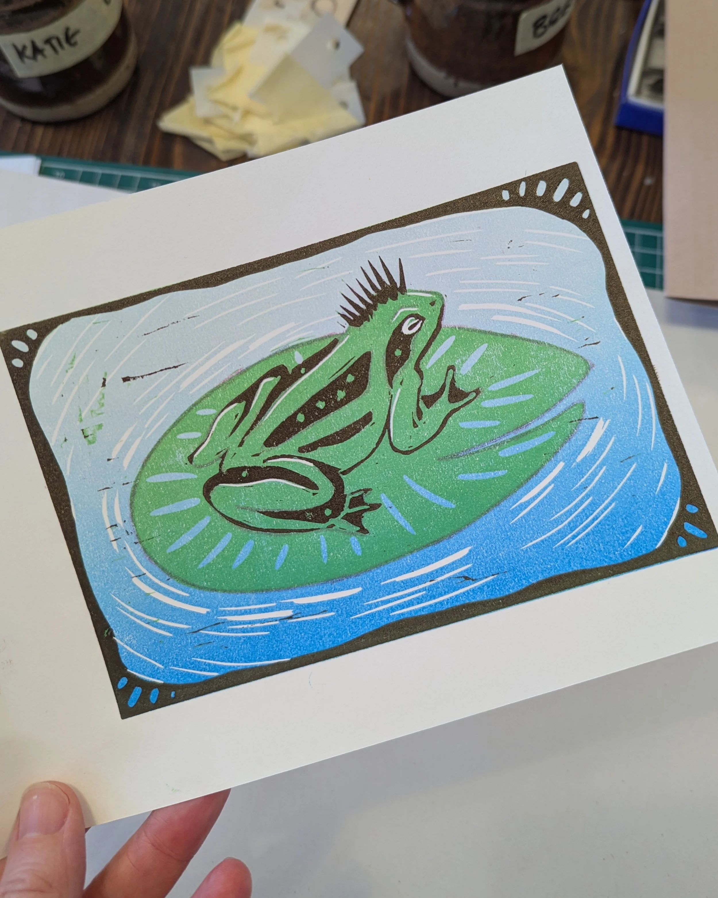 Introduction to Linocut — Frankie Brown