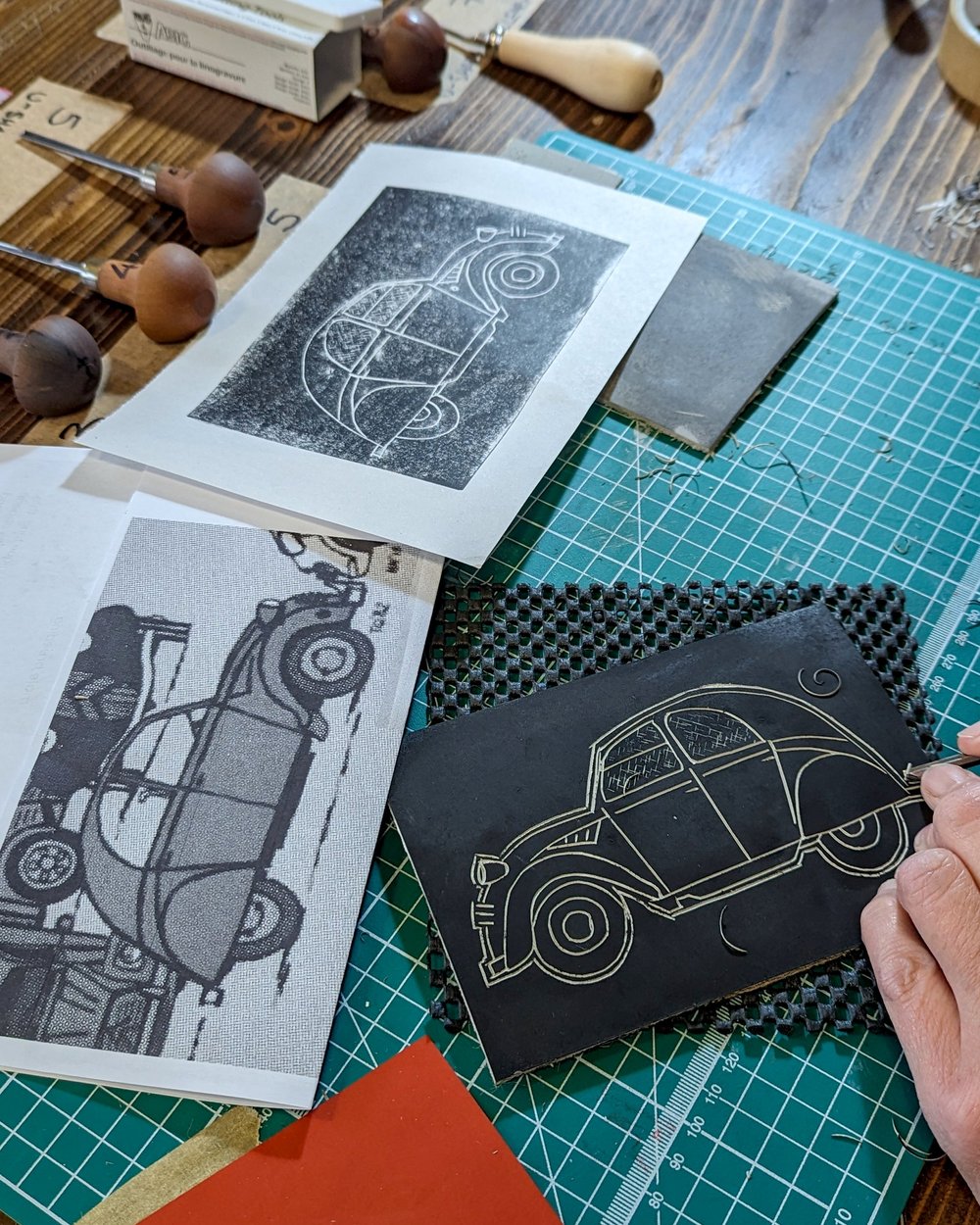 Introduction to Linocut — Frankie Brown