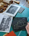 Introduction to Linocut — Frankie Brown