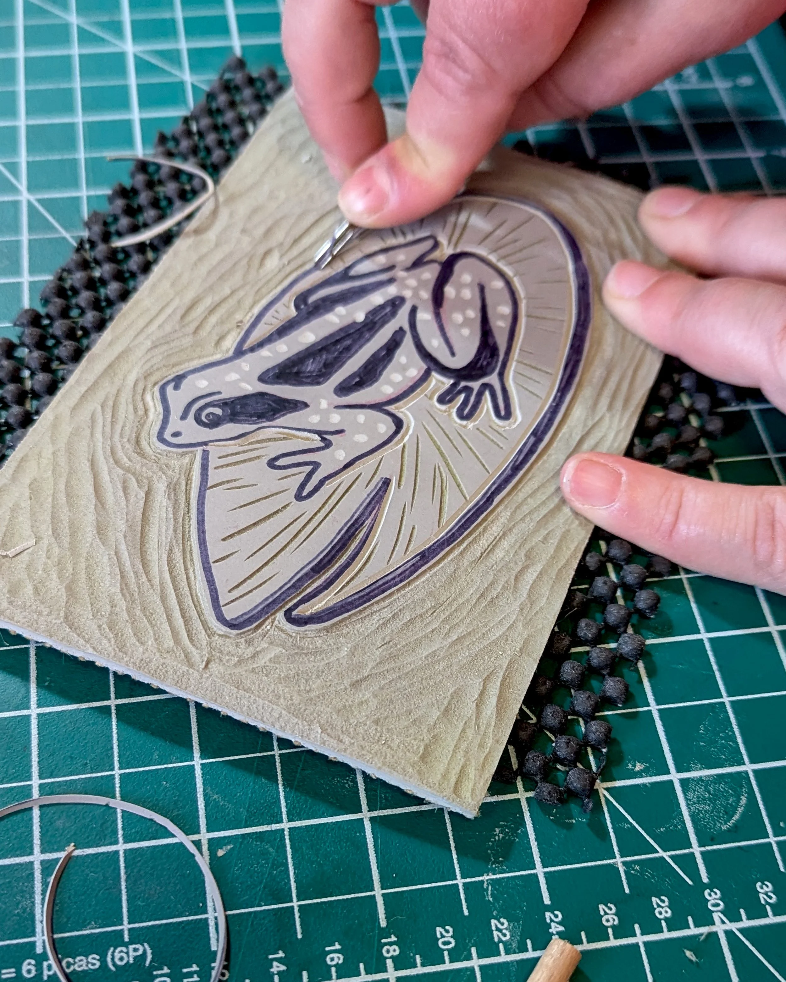 Introduction to Linocut — Frankie Brown