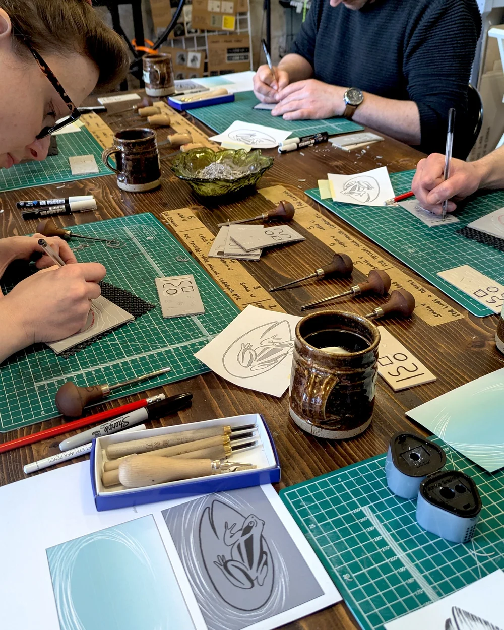 Introduction to Linocut — Frankie Brown