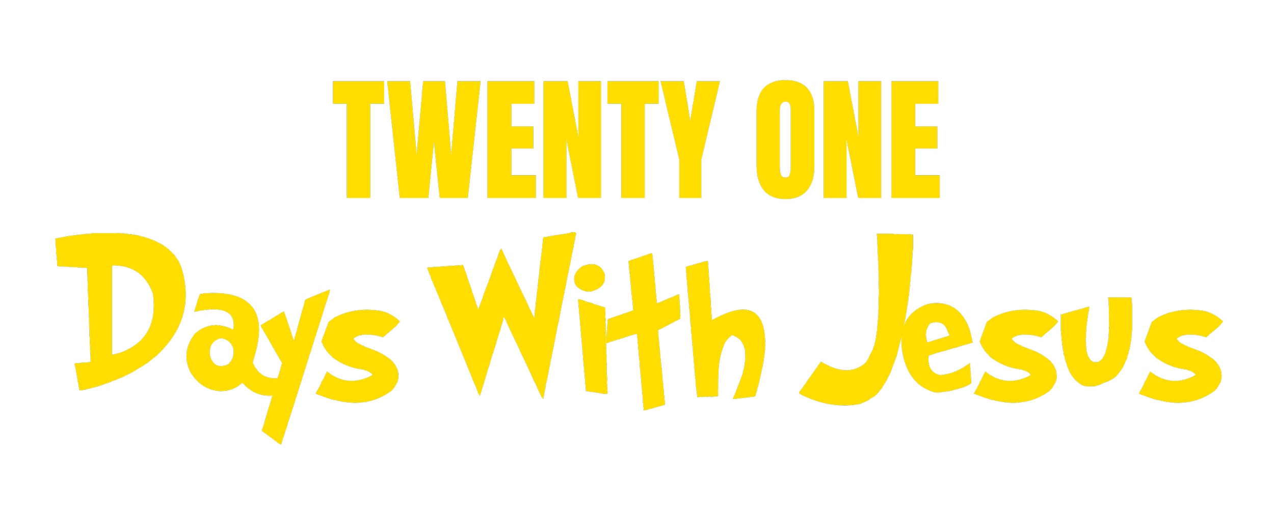 21 Days With Jesus — Woodvale Pentecostal Church | Ottawa, Ontario