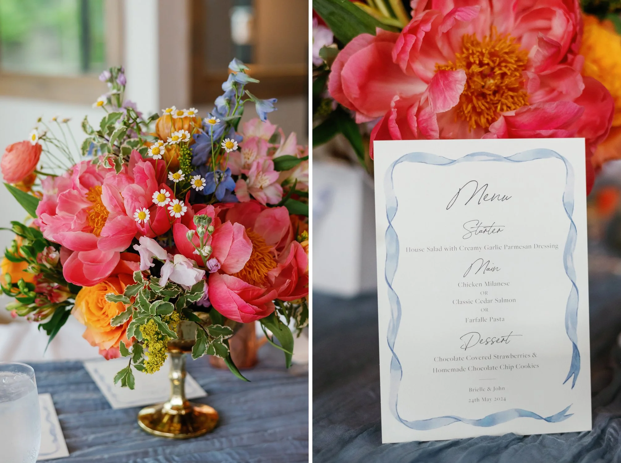 Tented Wedding on Michigan’s Lakeshore