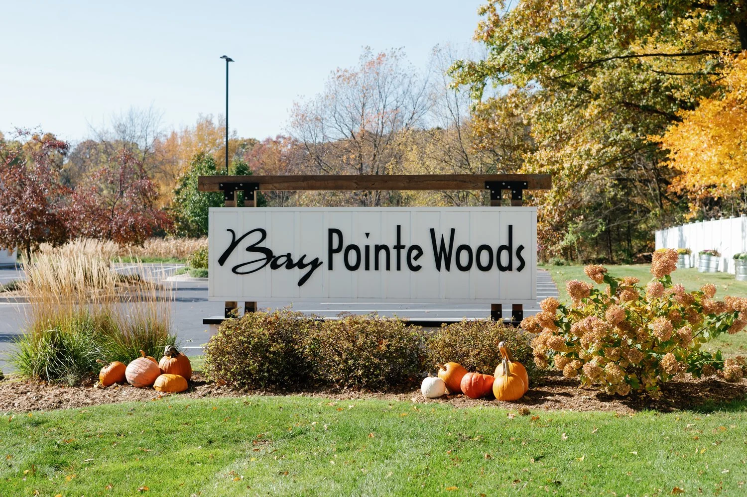 Fall Destination Wedding At Bay Pointe Woods