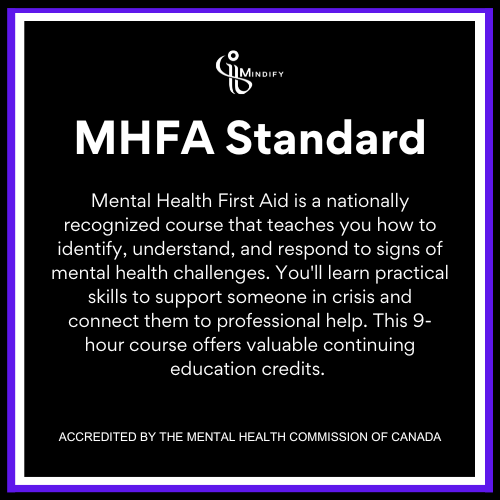 Upcoming Courses: MHFA & TWM - iMindify