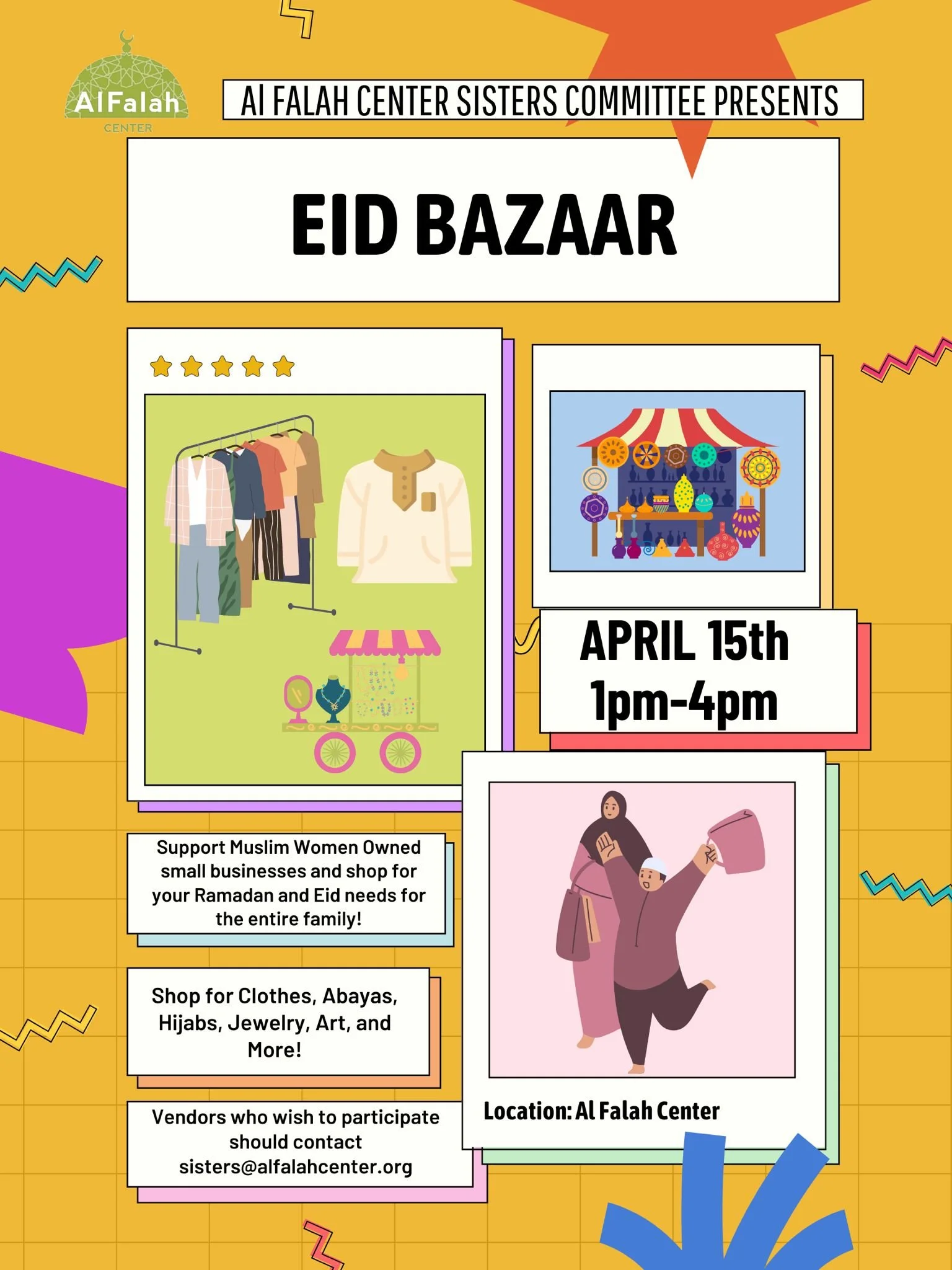 Eid Bazaar — Al Falah Center