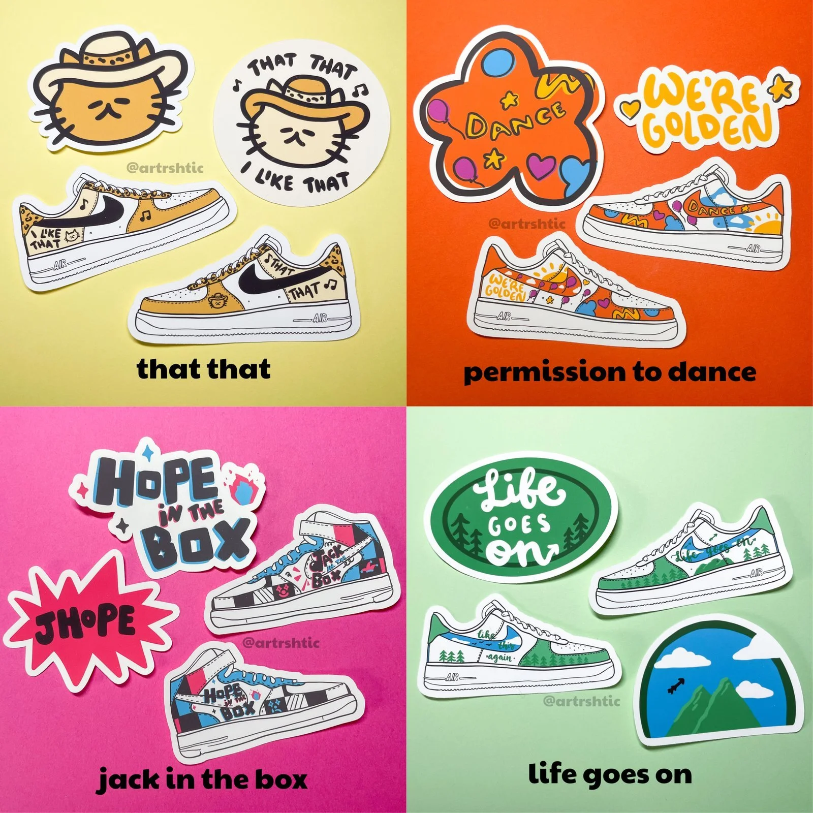 Yeontan Stamp Sticker — artrshtic