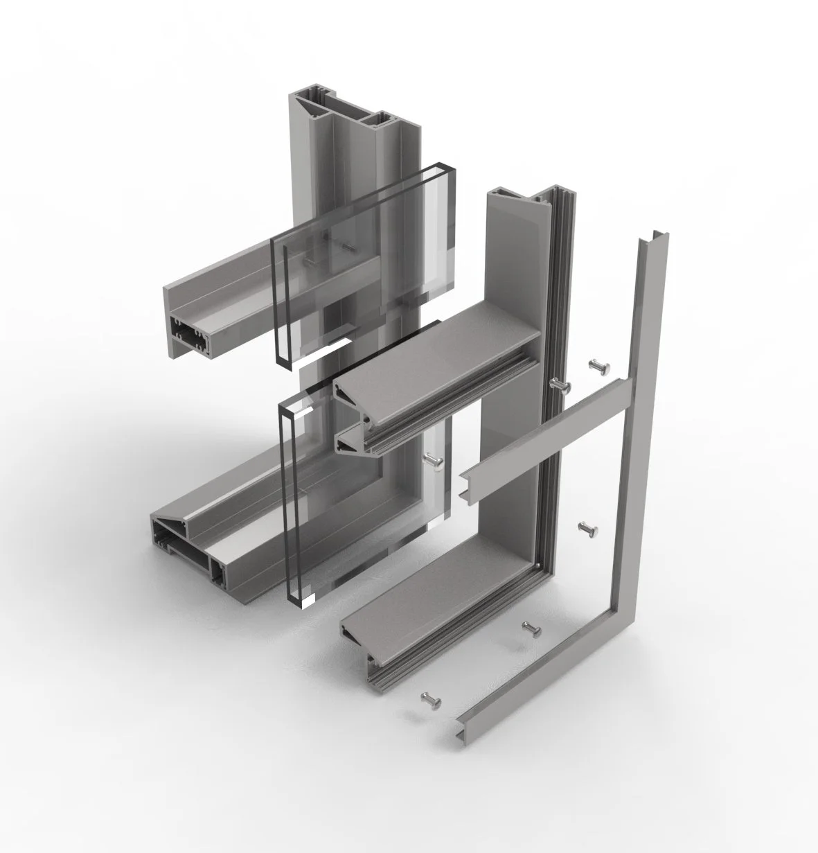 Aluminium Secure Framing - ASF — Steelfinne Fabrications