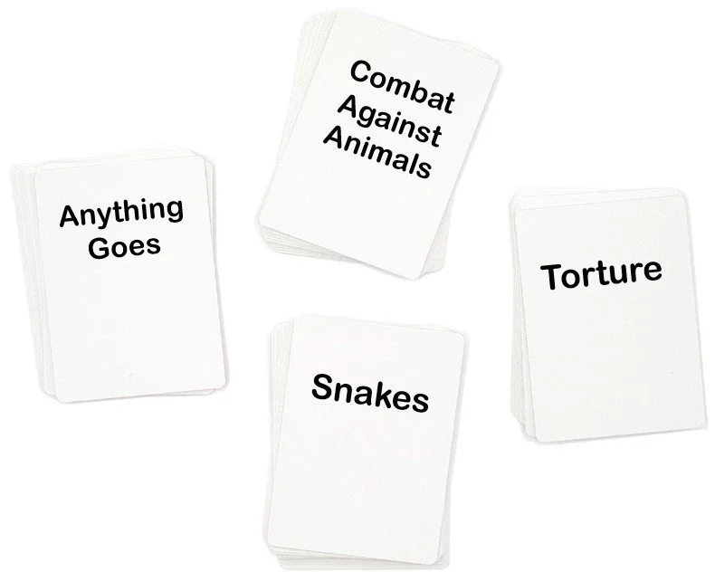 SEE THE CARDS / ADJUSTING YOUR GAME — Deck of Player Safety