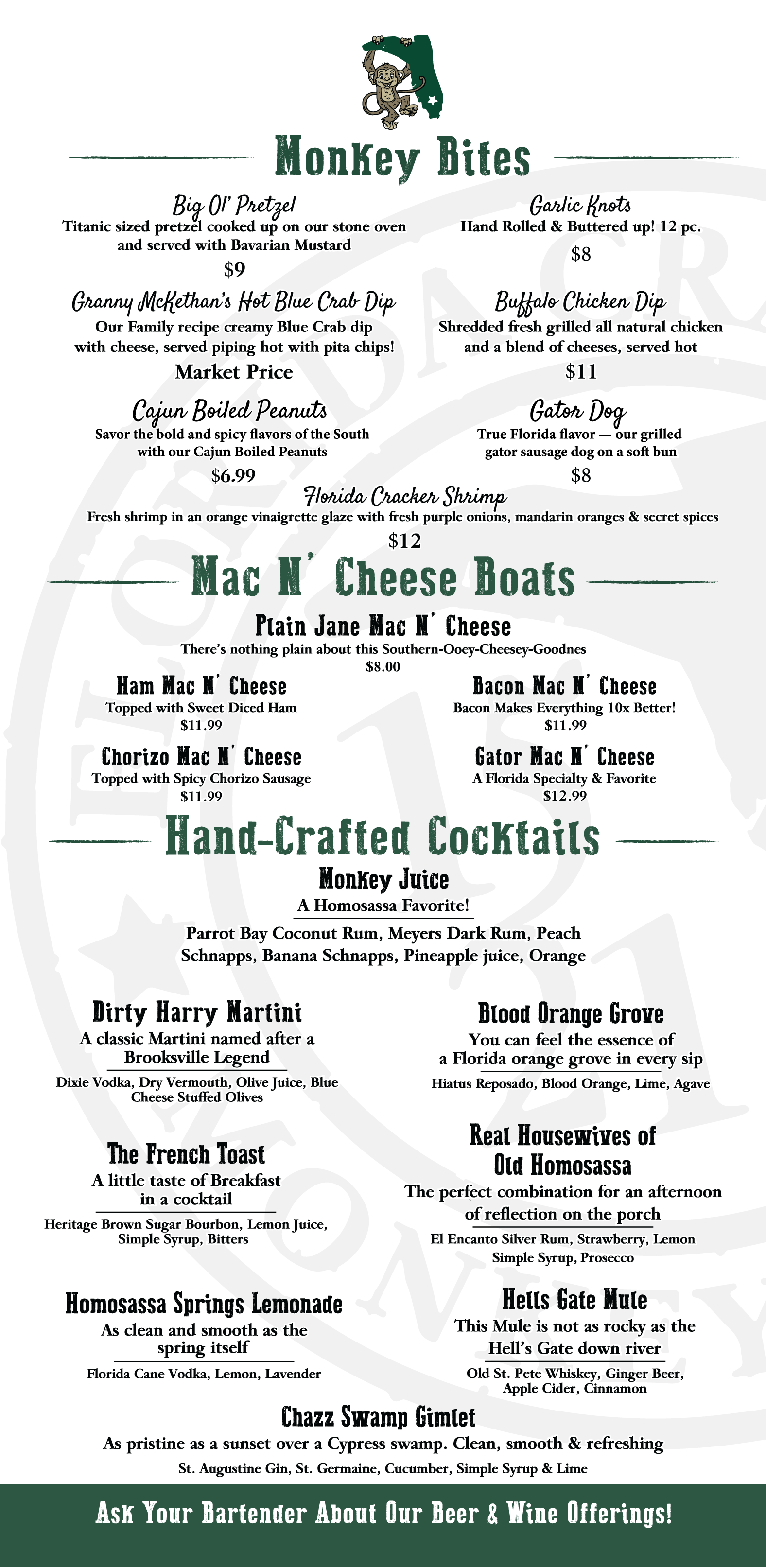 Florida Cracker Monkey Bar - Homosassa, Florida — FLORIDA CRACKER - The ...