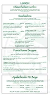 All Menus — FLORIDA CRACKER - The Original Floridian