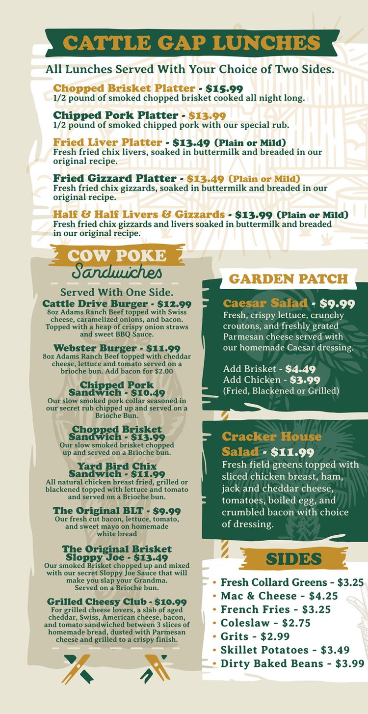 Florida Cracker Feed Lot - Webster, FL | Discover Local Flavors - Visit ...