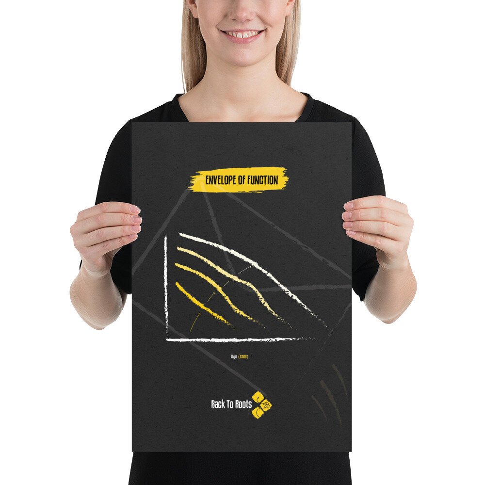 Envelope of Function - Matte Paper Poster — Back To Roots