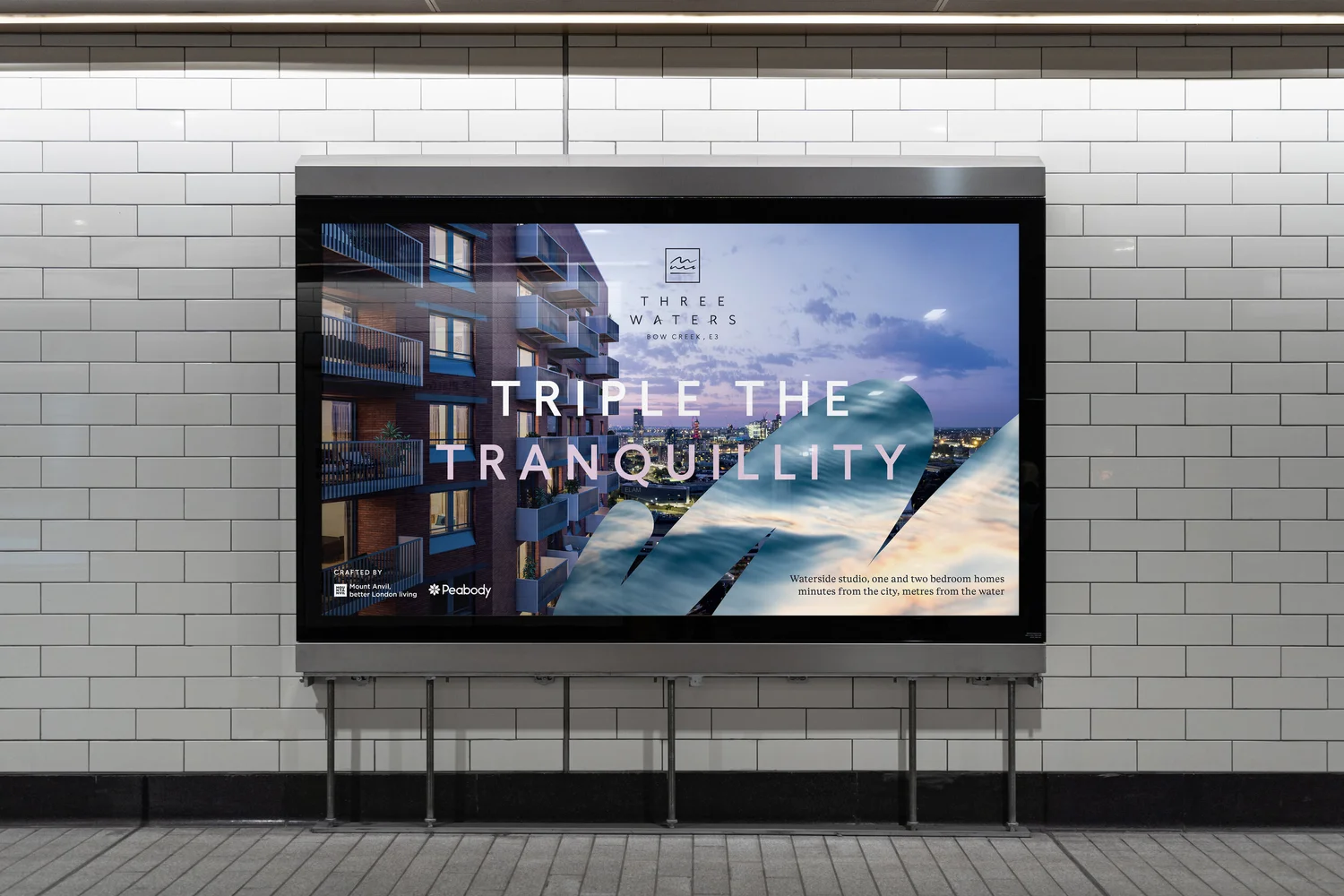 Property branding for new development Three Waters — Work — Lantern ...