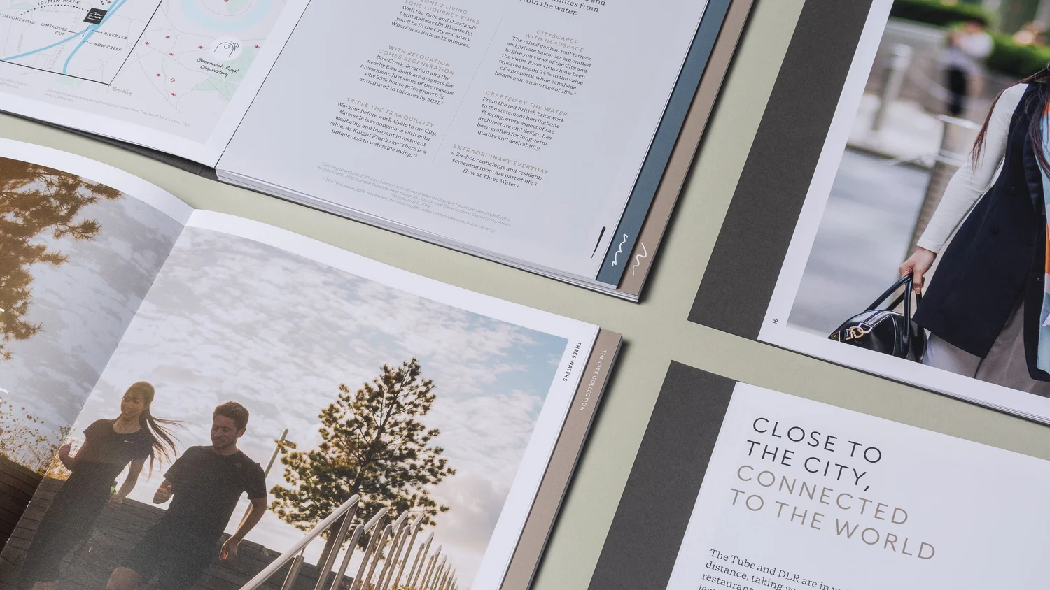 Property branding for new development Three Waters — Work — Lantern ...