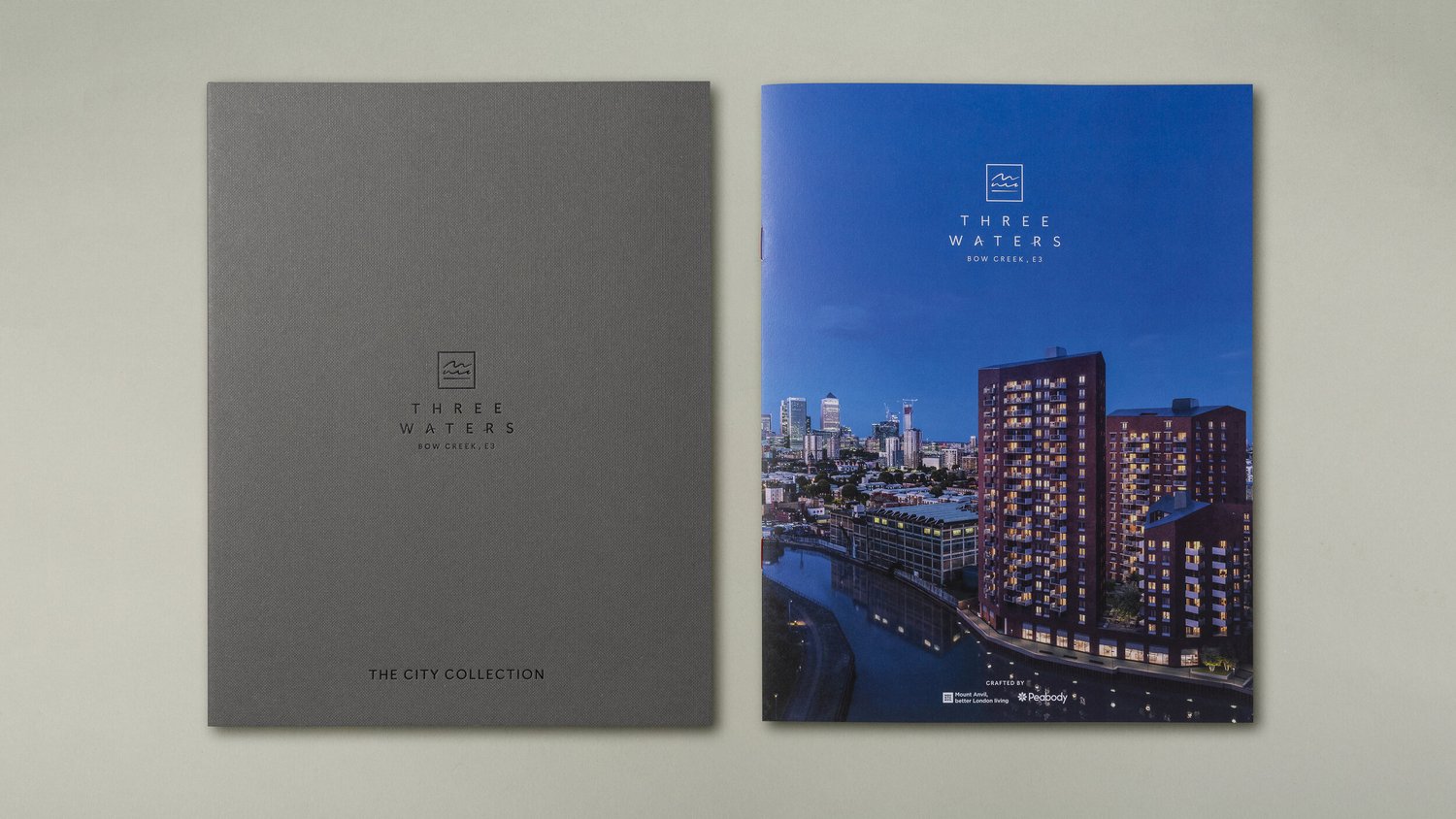 Property branding for new development Three Waters — Work — Lantern ...