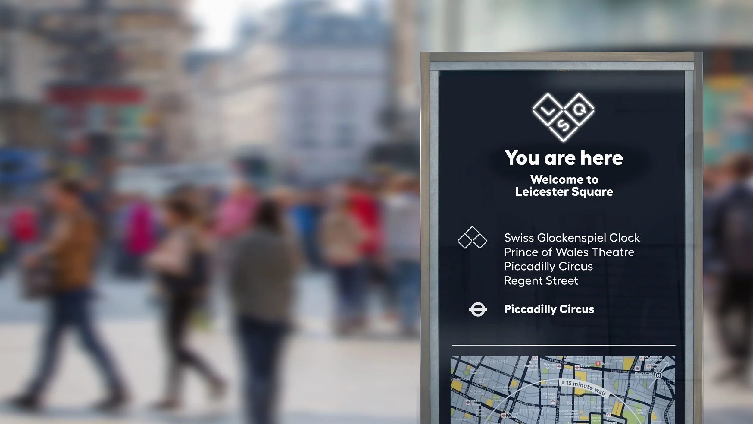 Destination branding for global icon Leicester Square — Work — Lantern ...