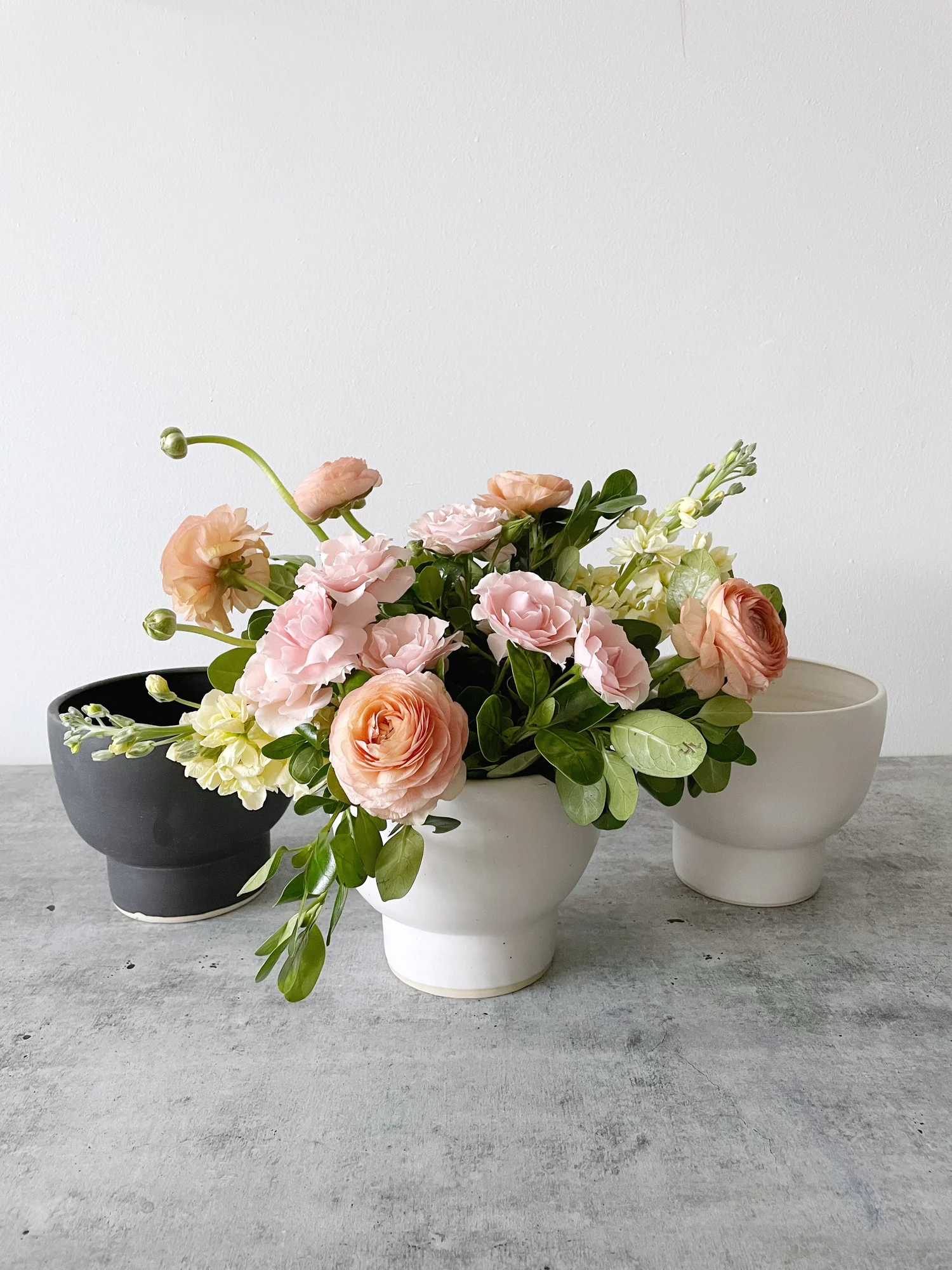 Modern White Vase