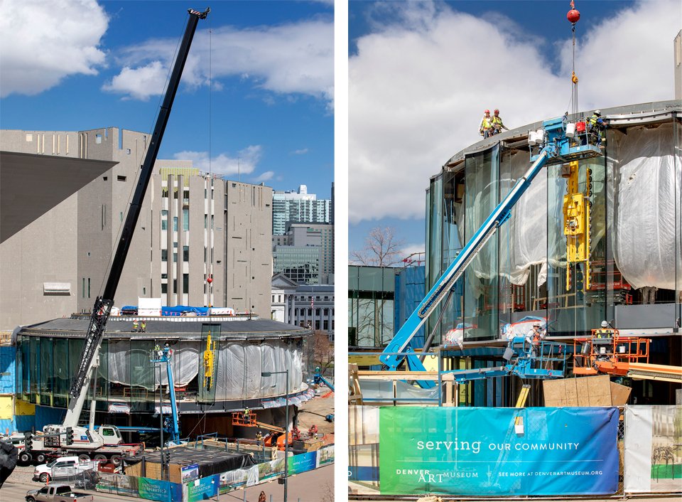 Story: Denver Art Museum Welcome Center Glass — Machado Silvetti