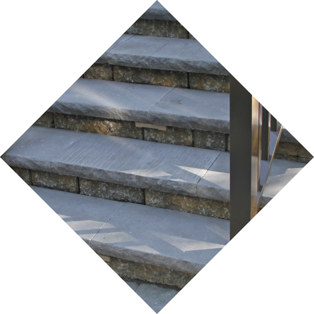 Steps & Treads in Mid-Atlantic | Kennedy Blue Mountain Stone