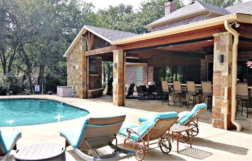 Luxurious Outdoor Transformation near Aledo, Arlington, Burleson TX | Hillman Outdoor Living