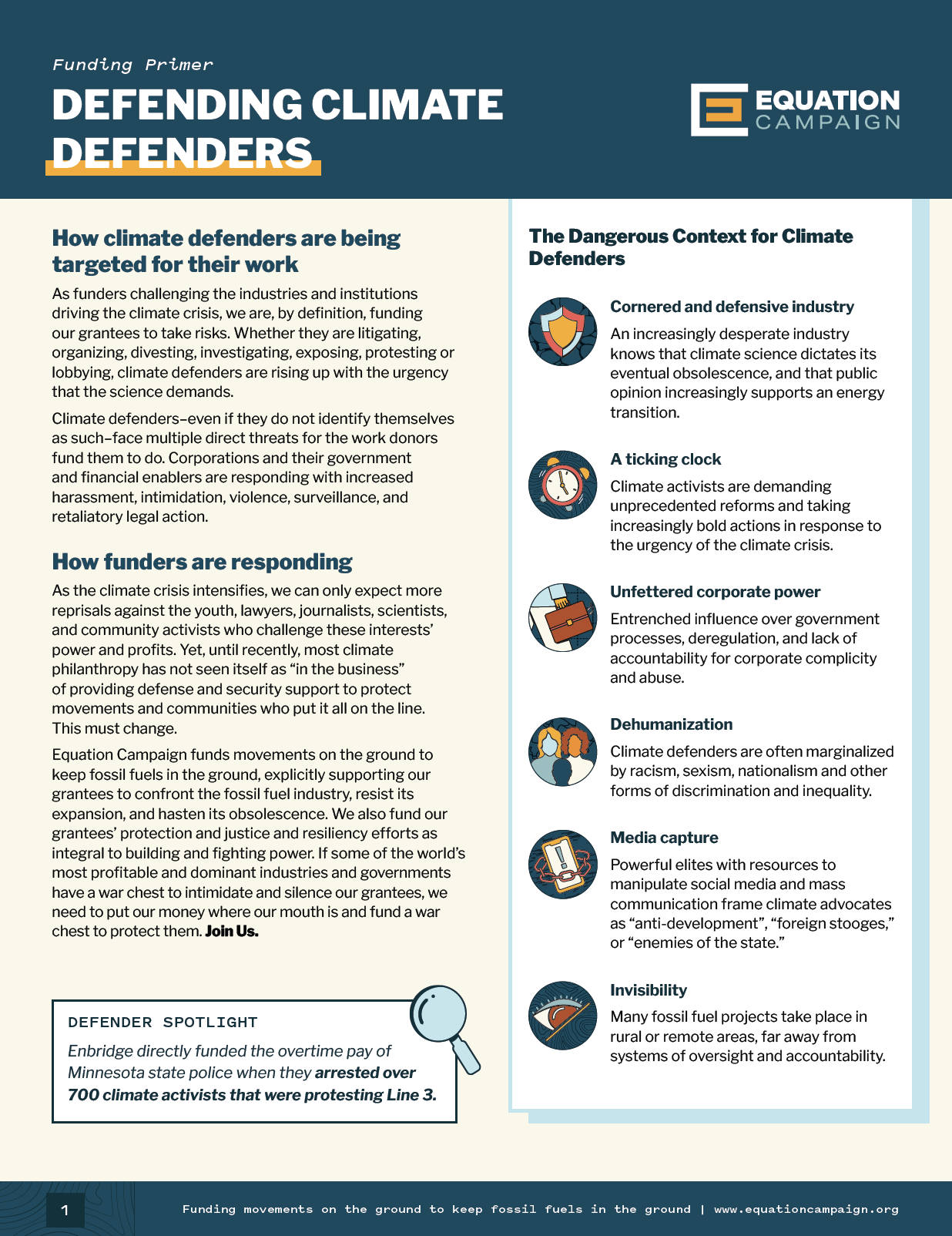 News — Equation Campaign