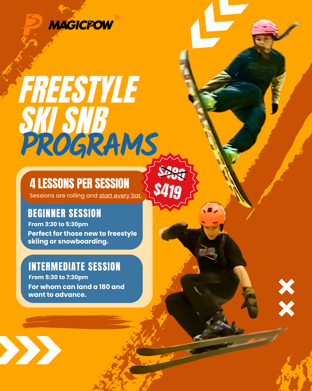MagicPow | Ski & Snowboard Training Centre