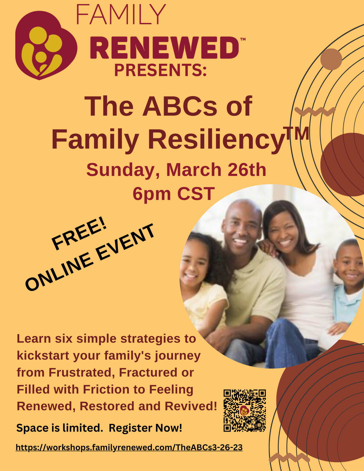 Events — Family Renewed, LLC
