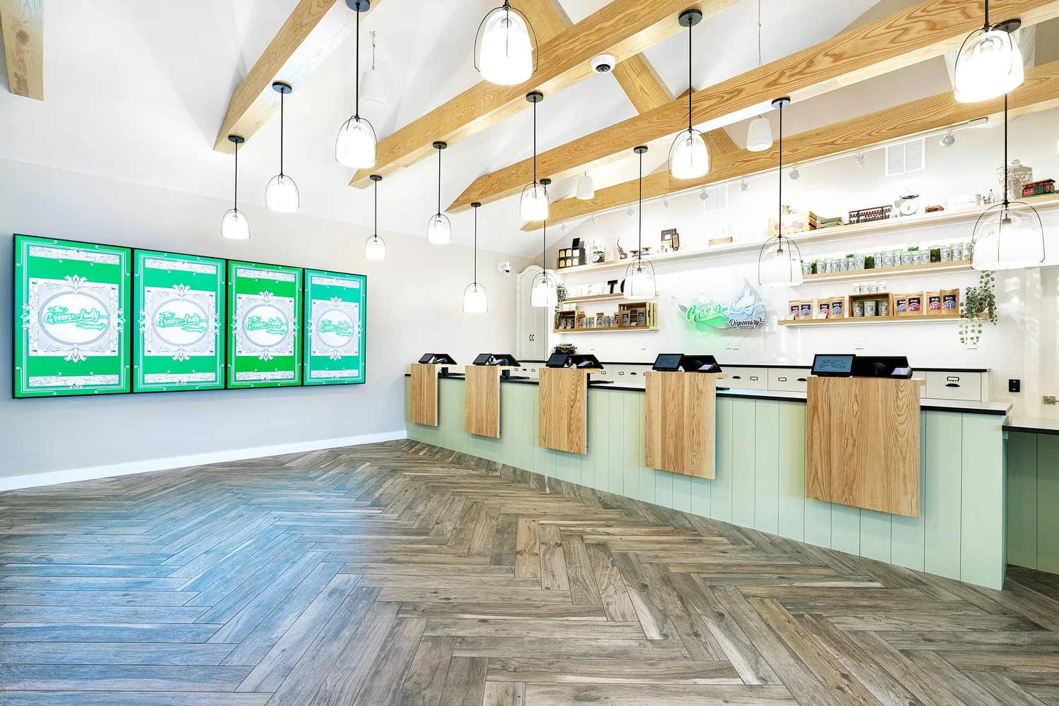 Newton's Beautiful Cannabis Dispensary — The Green Lady