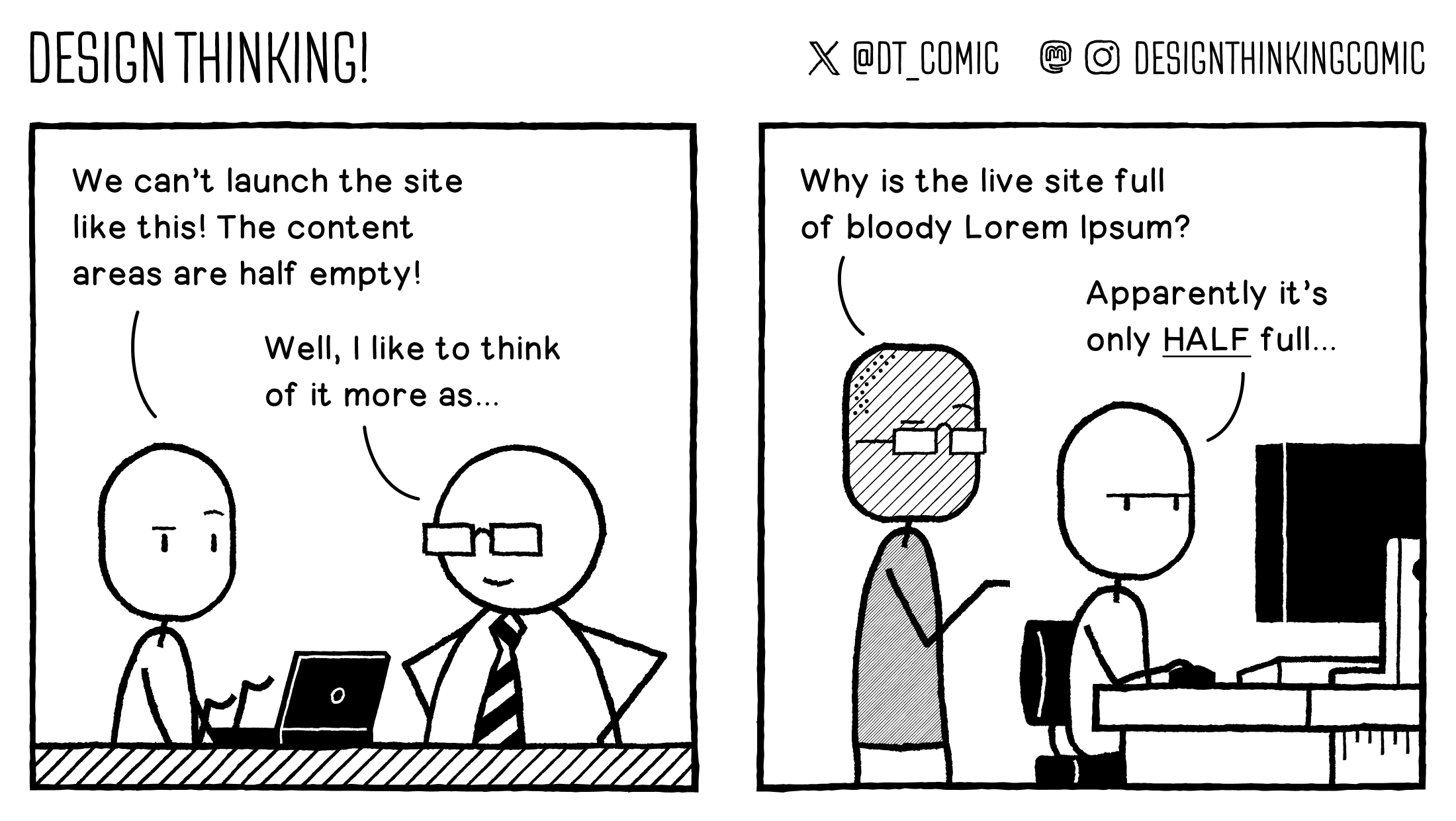 It’s all a matter of perspective — DESIGN THINKING!