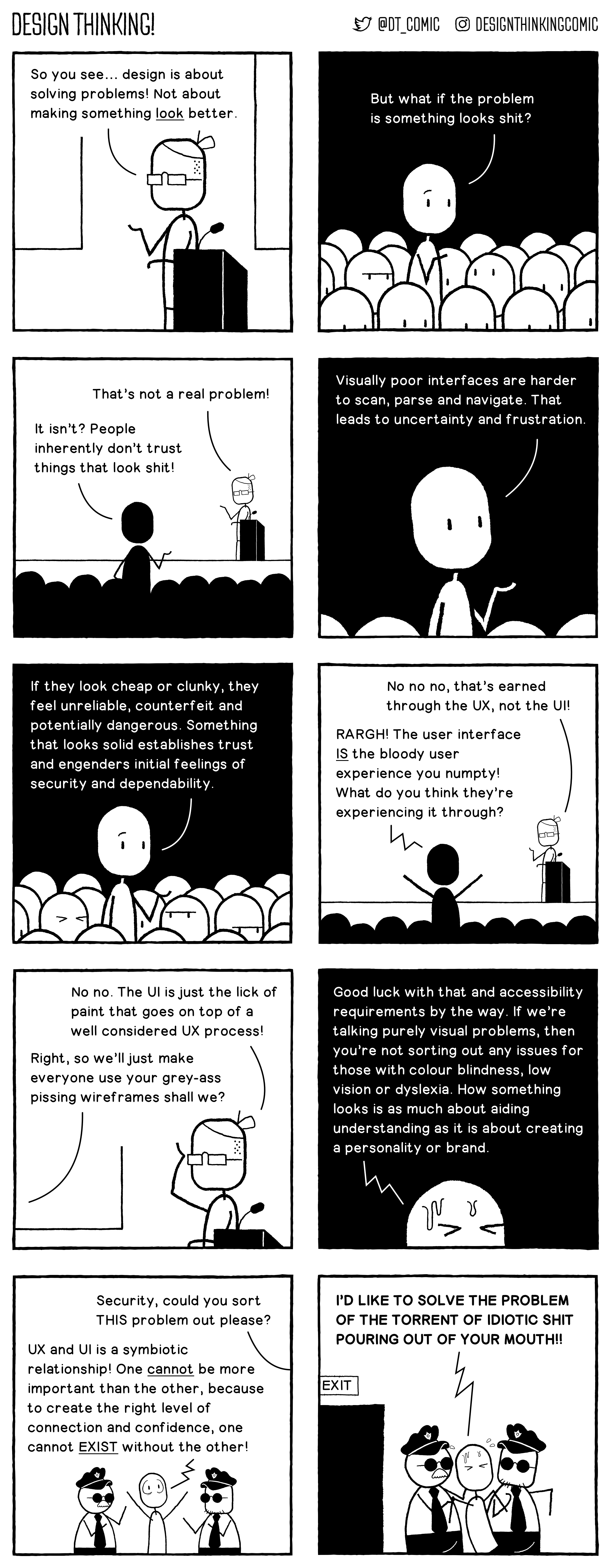 UX vs UI — DESIGN THINKING!