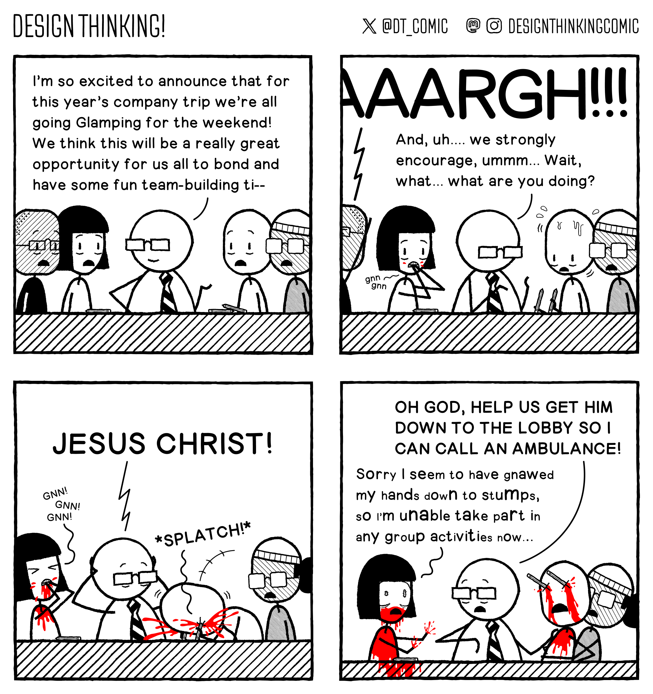 Team Building Comic