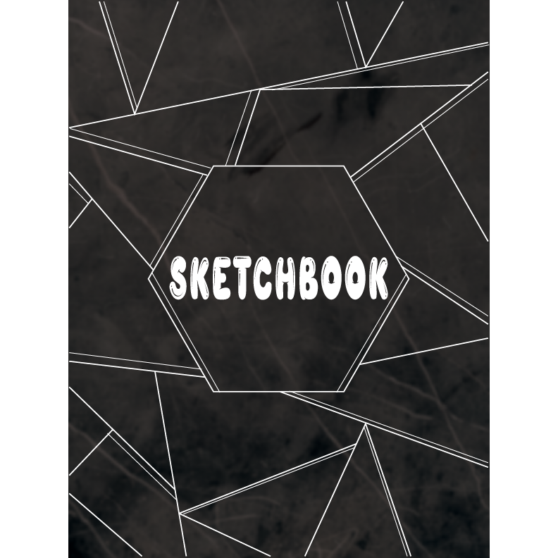 Black Sketchbook Cover Designs