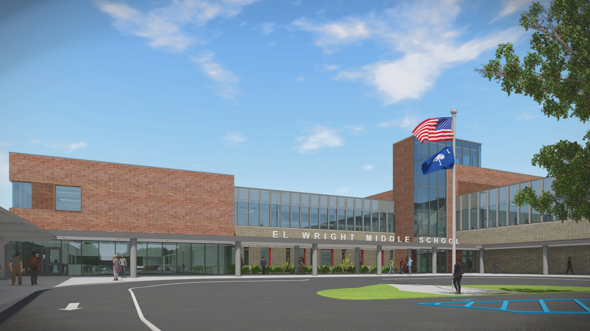 EL Wright Middle School & Center for Knowledge — Q+