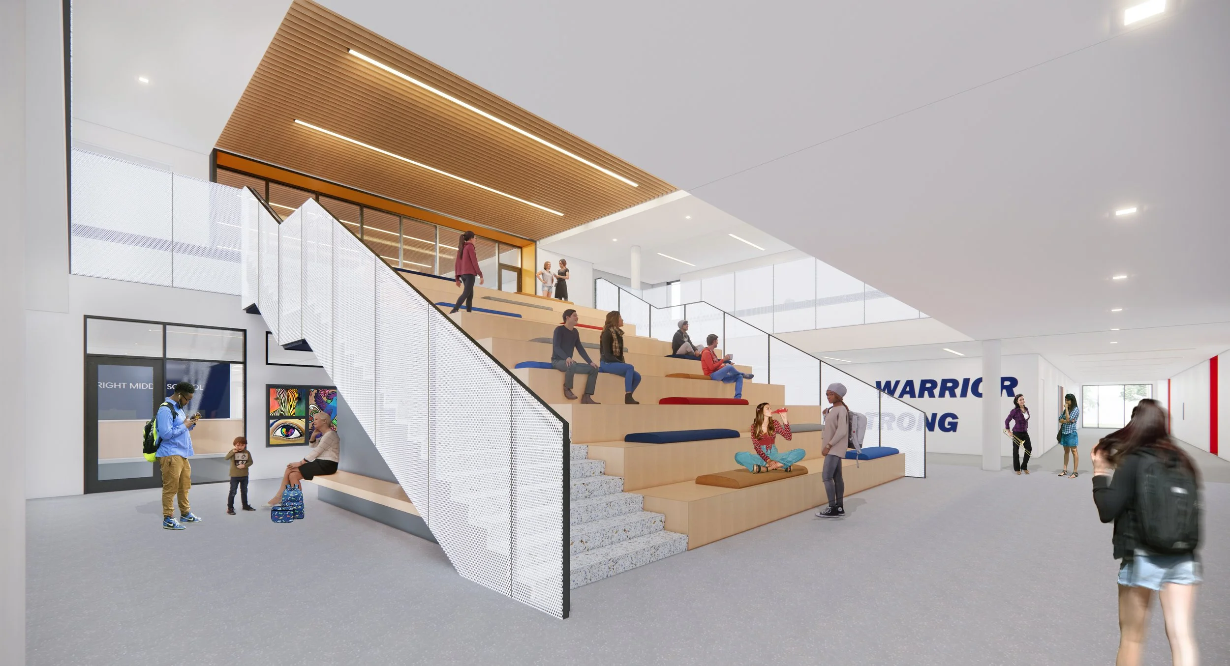 EL Wright Middle School & Center for Knowledge — Q+