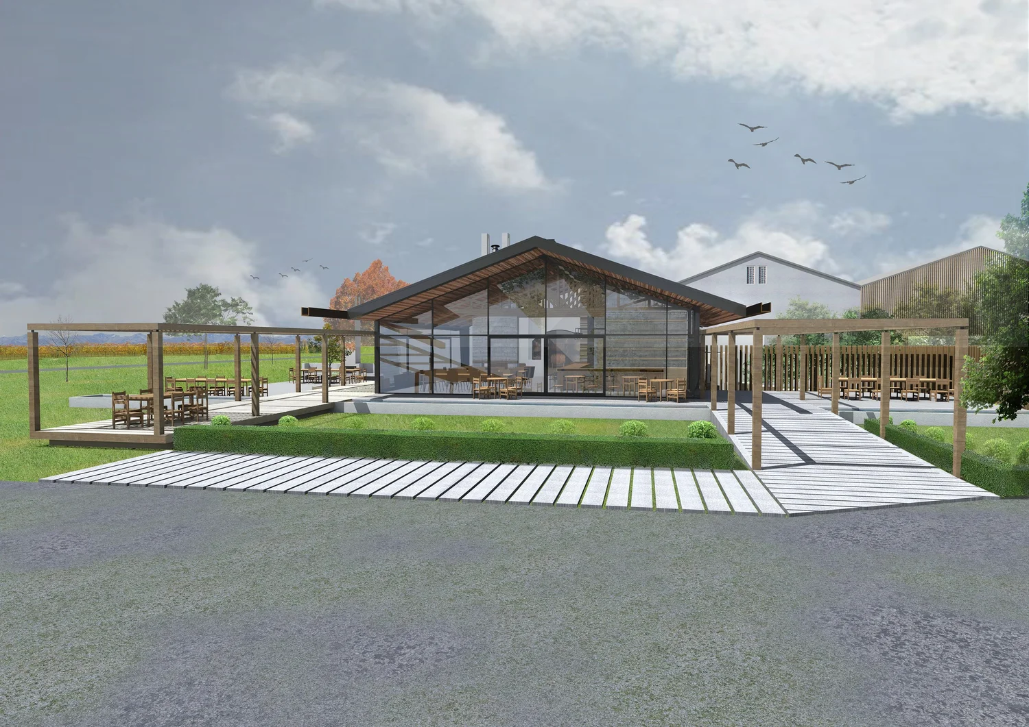 Isabel Vineyard – Winery Pavilion Design by Christchurch Architects ...