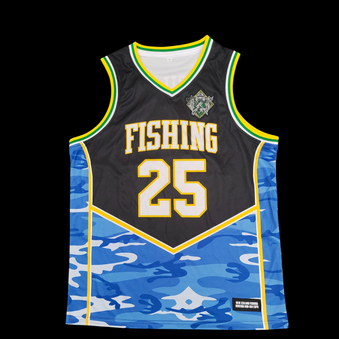 FISHING Singlet - BLUE — NZ FISHING HUNTING & 4X4 EXPO