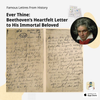 Beethoven’s Heartfelt Letter to His Immortal Beloved — Letters, stamps ...