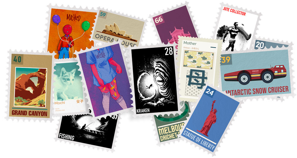 Stamps — Letters, stamps & penpals