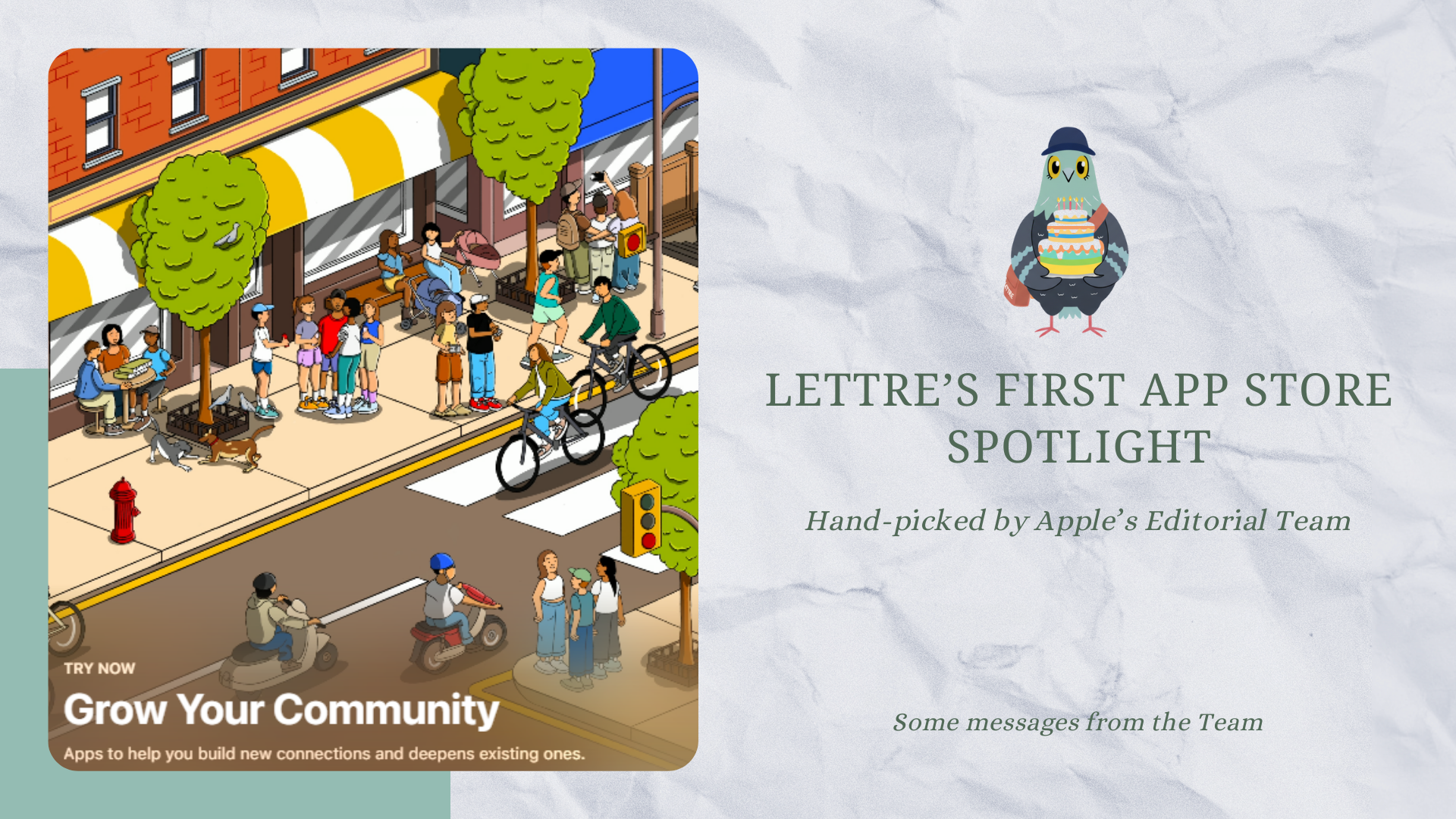 Lettre Earns an Apple Editorial Spotlight & We’re Over the Moon! 🎉 ...