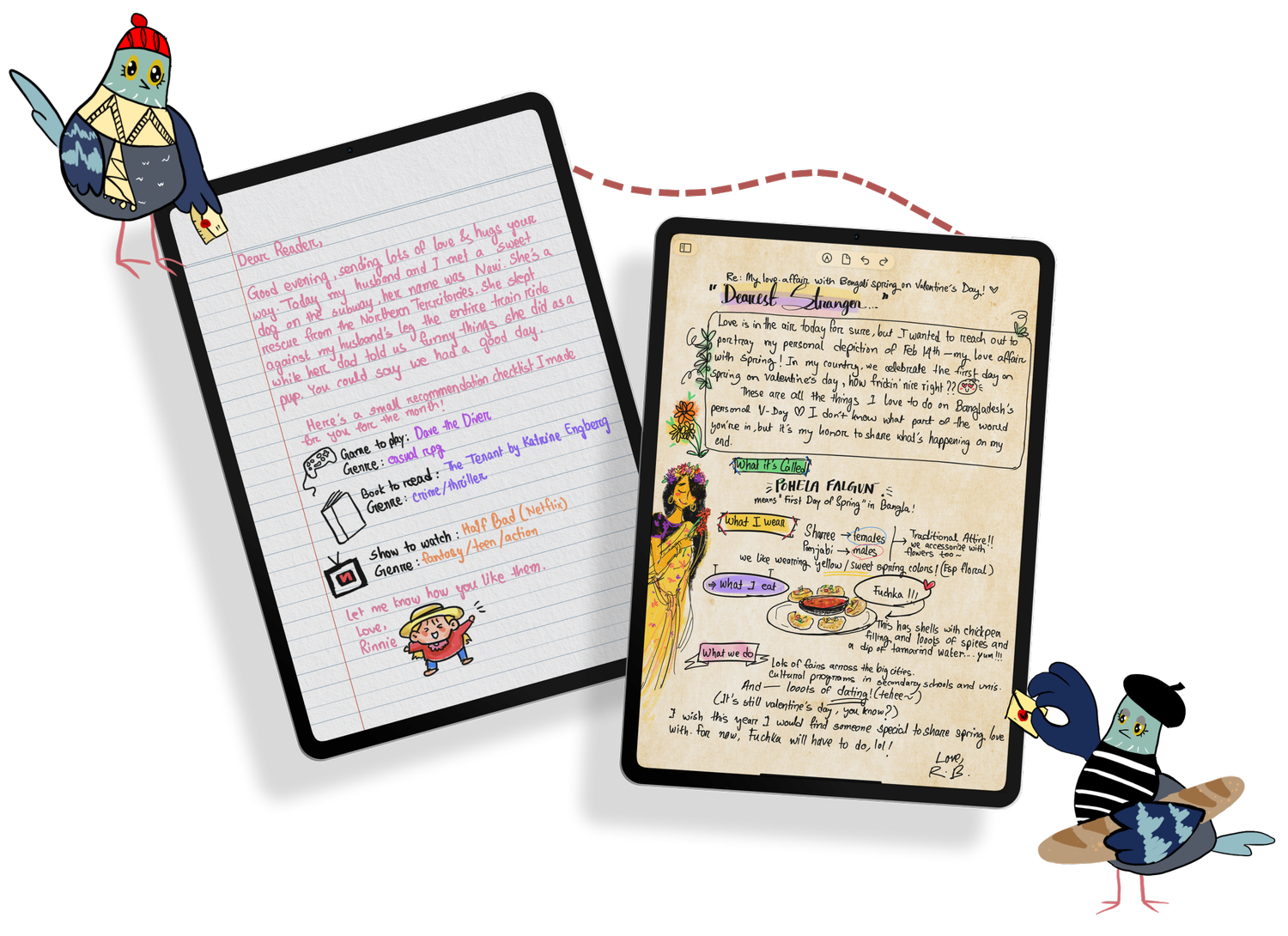 Letters, stamps & penpals
