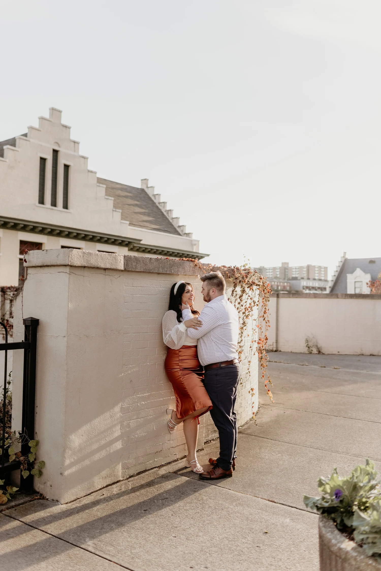 Downtown Knoxville Engagement Session in the Old City — Within the ...