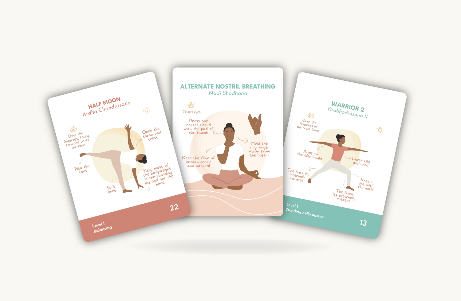 Holistic Atelier | Premium Yoga Card Decks for Teachers, YTT Students ...