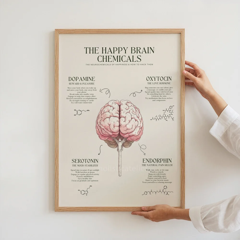 Your Brain’s Feel-Good Chemicals: The Science of Happiness — holistic ...