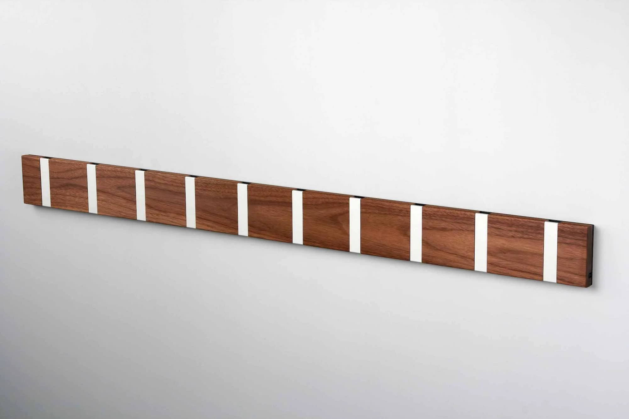 Walnut Coat Rack - Oiled Wood. Handcrafted in Denmark — KNAX SHOP