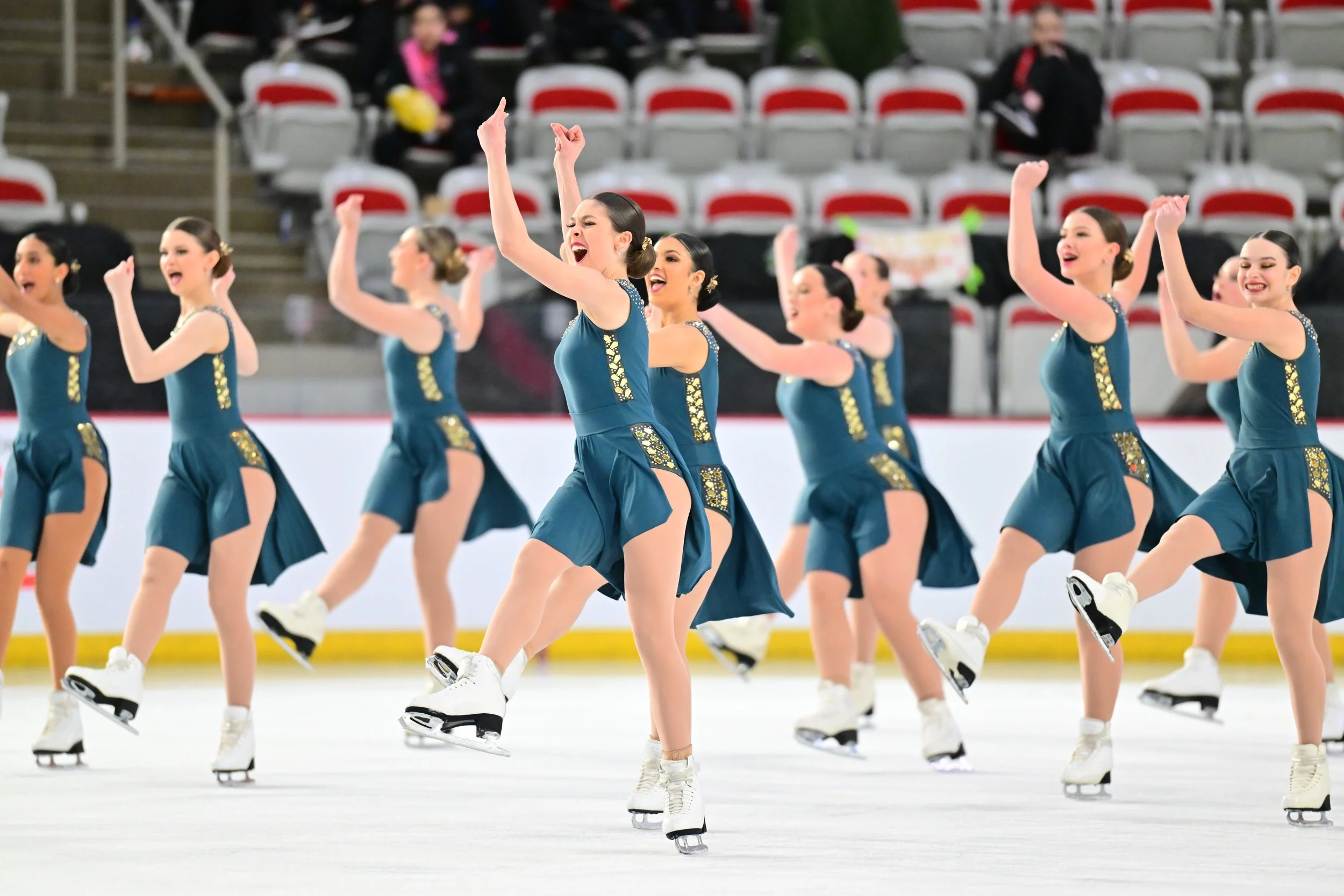 About 3 — Gold Ice Synchronized Skating
