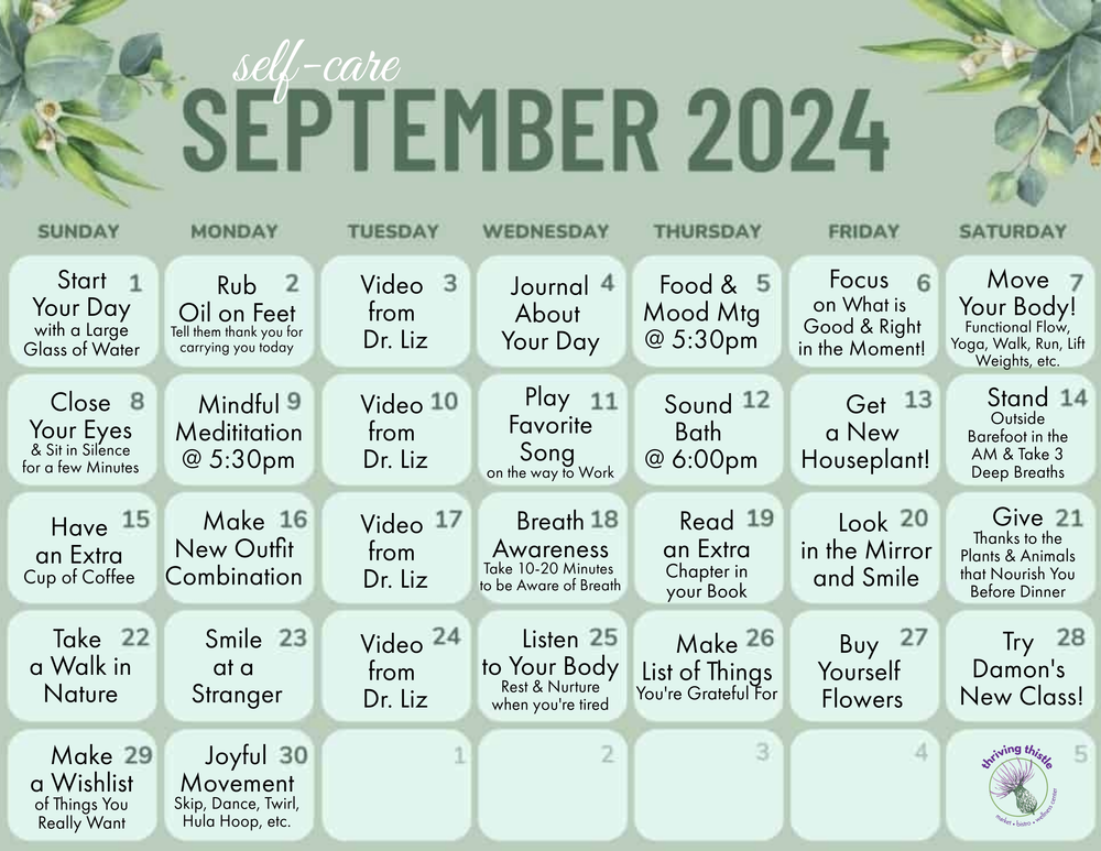 Wellness Center | Thriving Thistle 2024