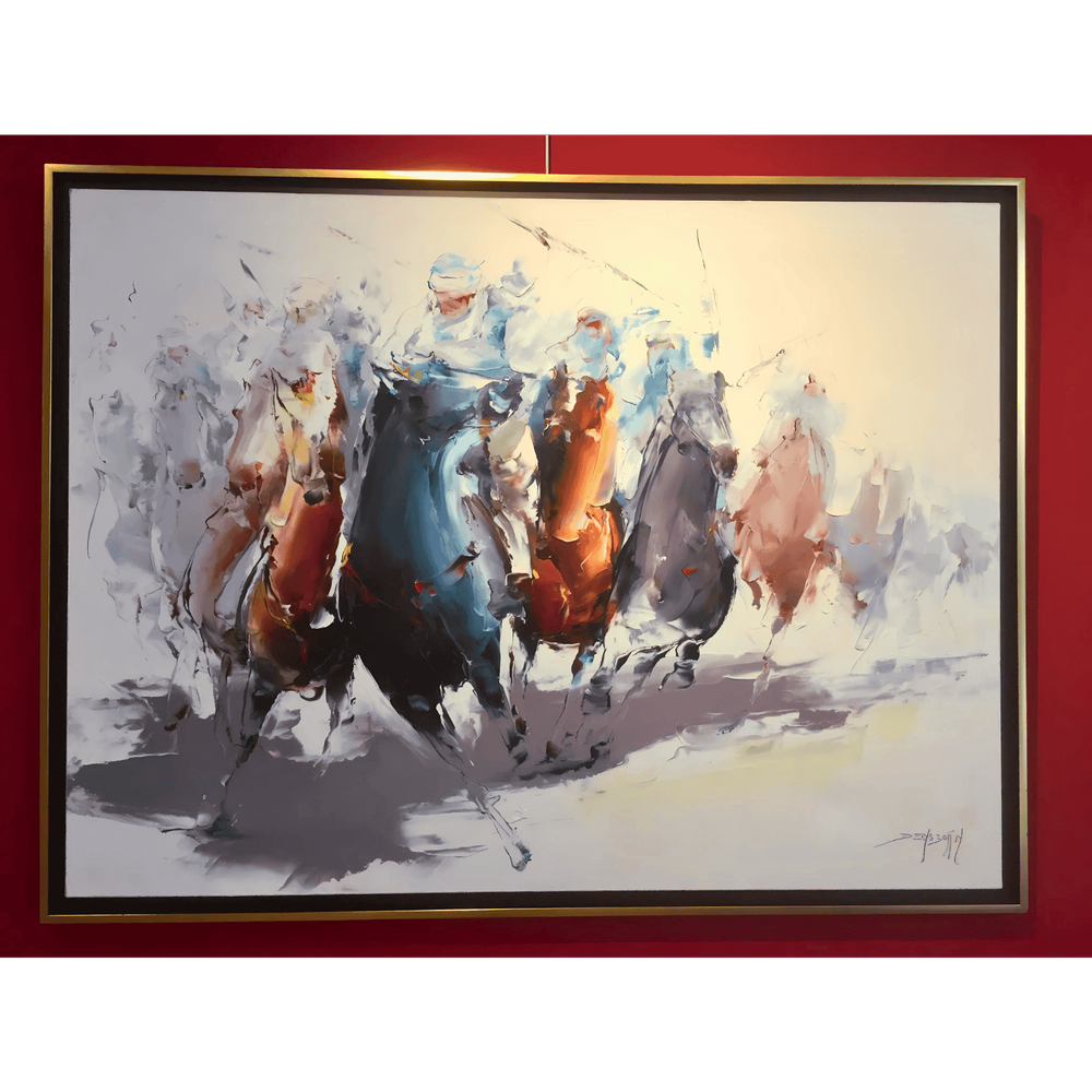 "Venus d’ailleurs" de Daniel Densborn - Tableau Cheval - Galerie Graal ...